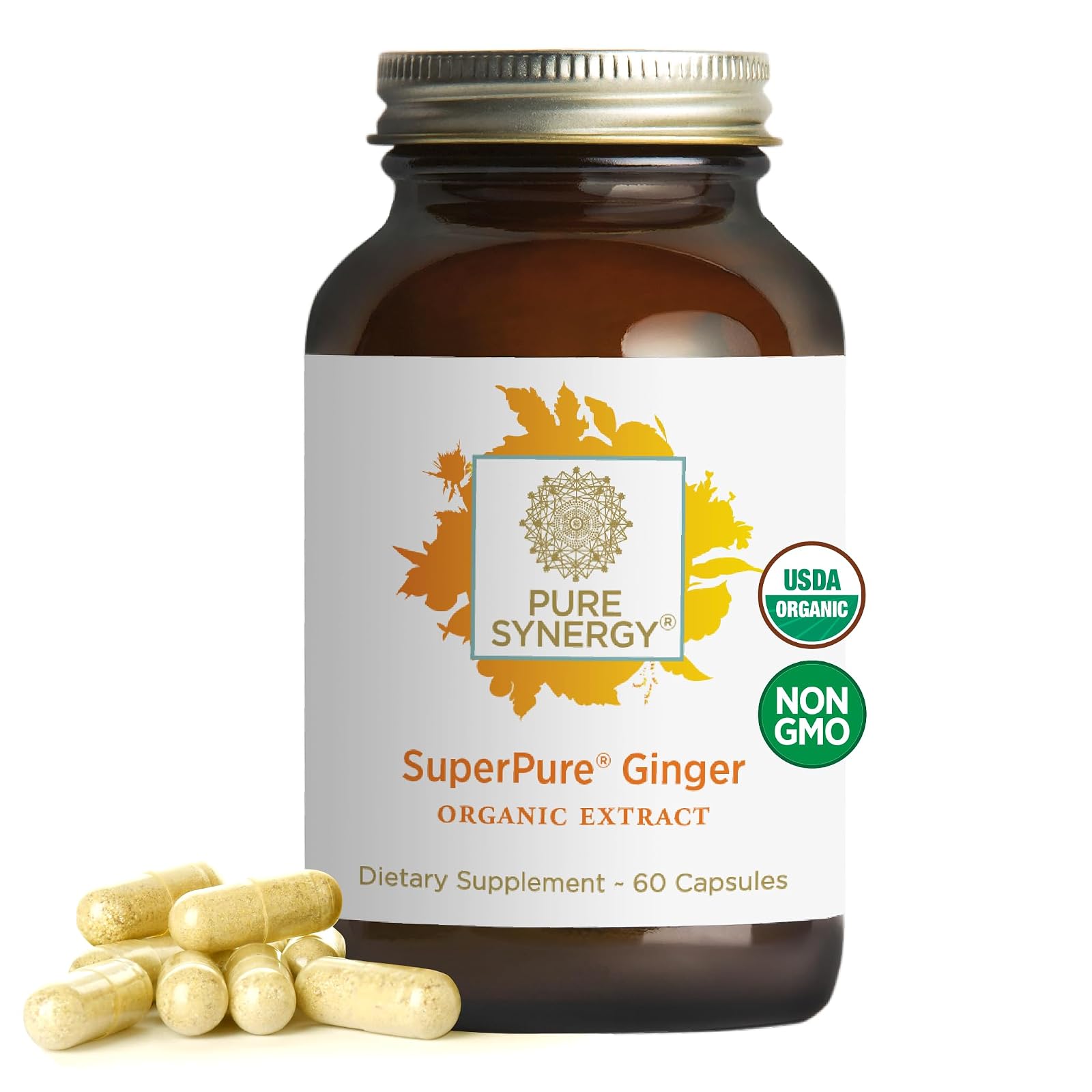 PURE SYNERGY ginger extract capsules