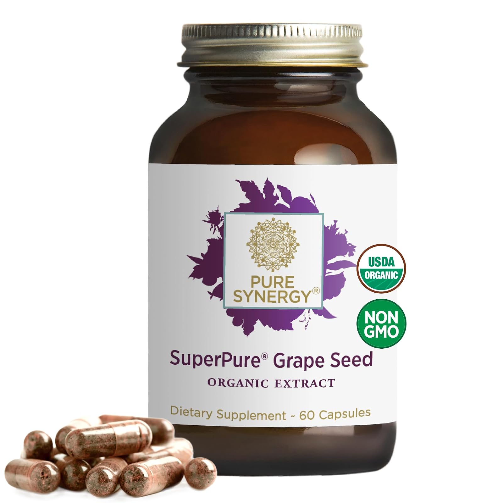 Pure Synergy grape seed extract capsules