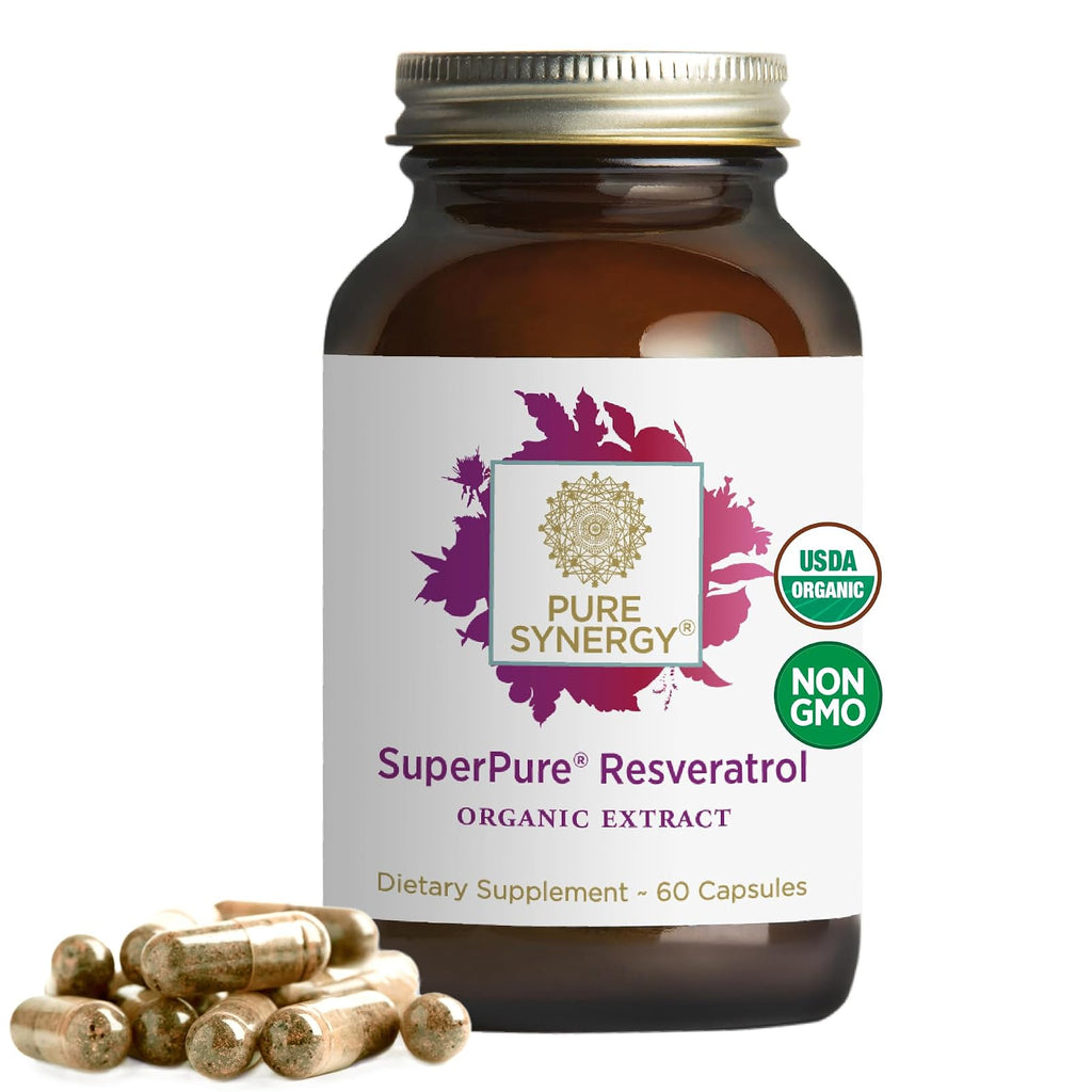 PURE SYNERGY Resveratrol antioxidant capsules