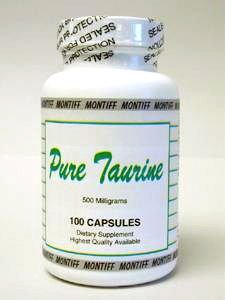 pure taurine 500mg health benefits
