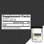 pure taurine supplement for muscle recovery
