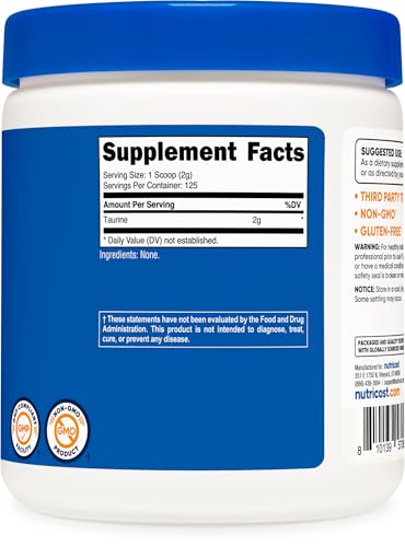 pure taurine supplement for wellness