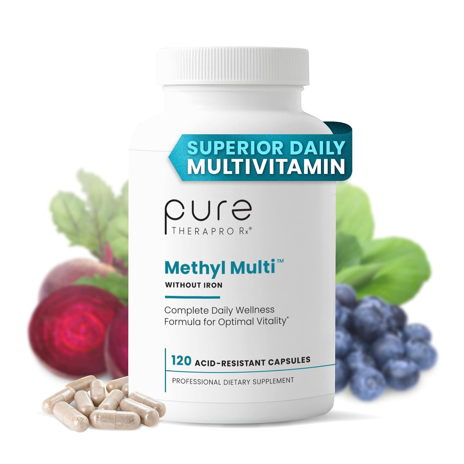 Pure Therapro Rx multivitamins for energy