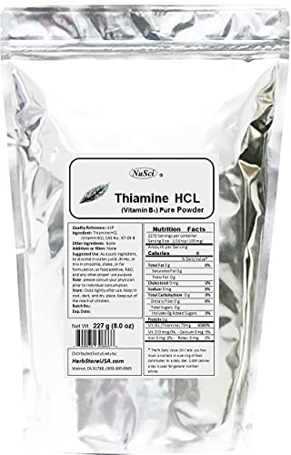 pure thiamine HCL vitamin B1 powder