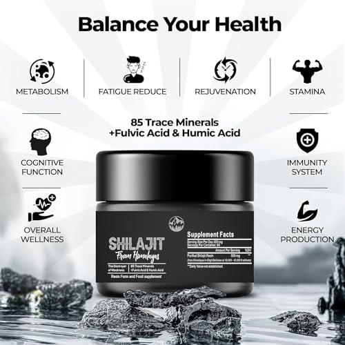 pure trace minerals for vitality