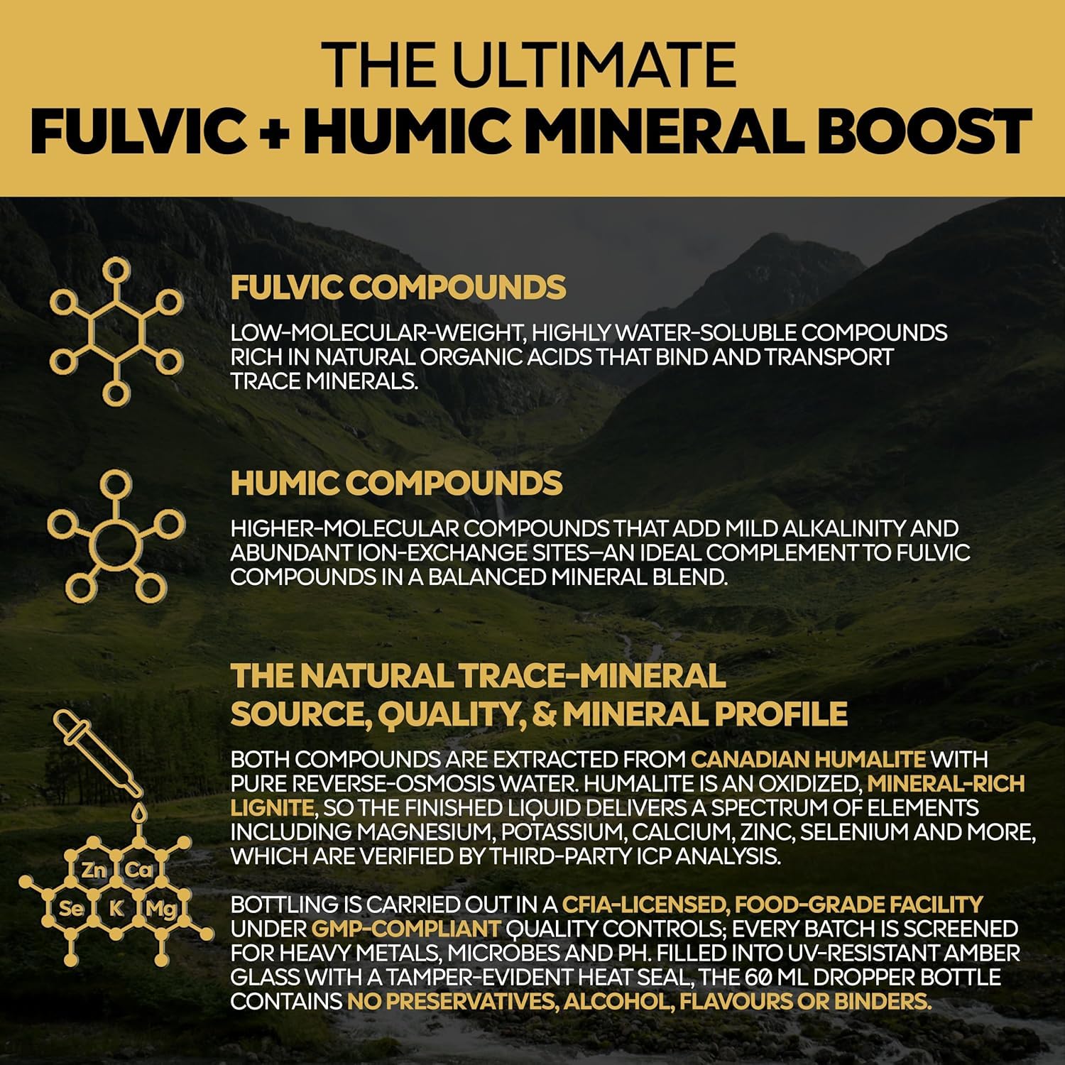 pure trace minerals for vitality