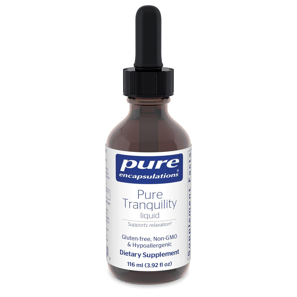 pure tranquility l-theanine liquid supplement