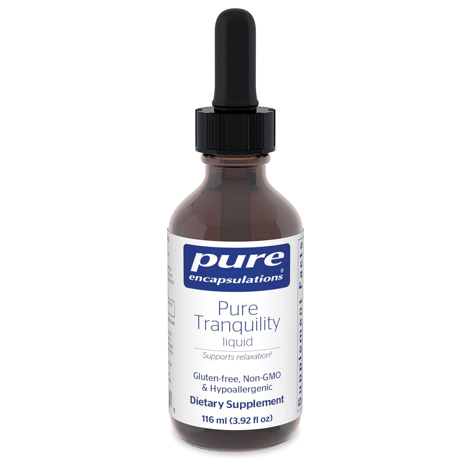 pure tranquility l-theanine liquid supplement