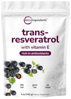 pure trans-resveratrol powder for antioxidants
