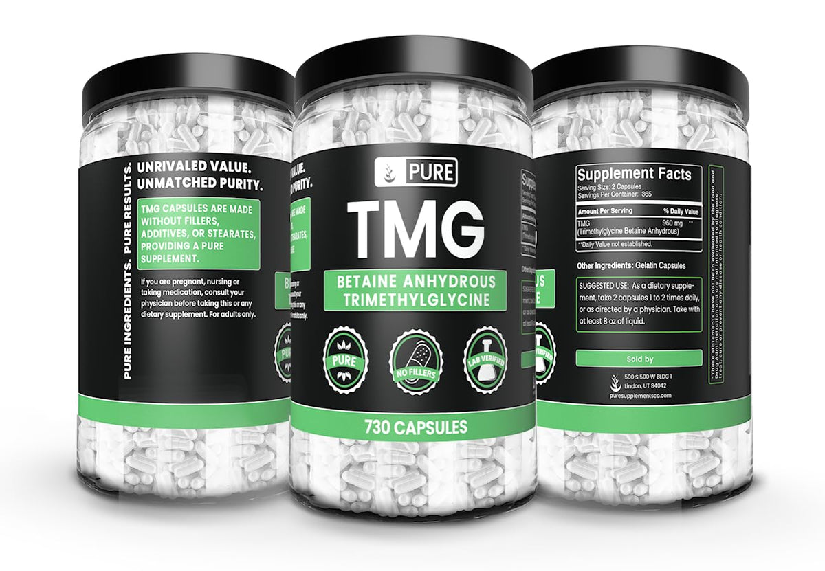 pure trimethylglycine supplement benefits