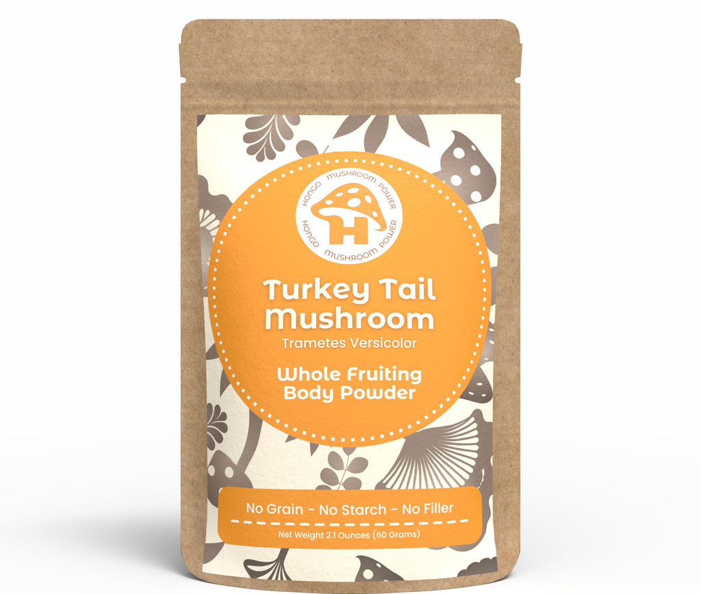 pure turkey tail mushroom powder
