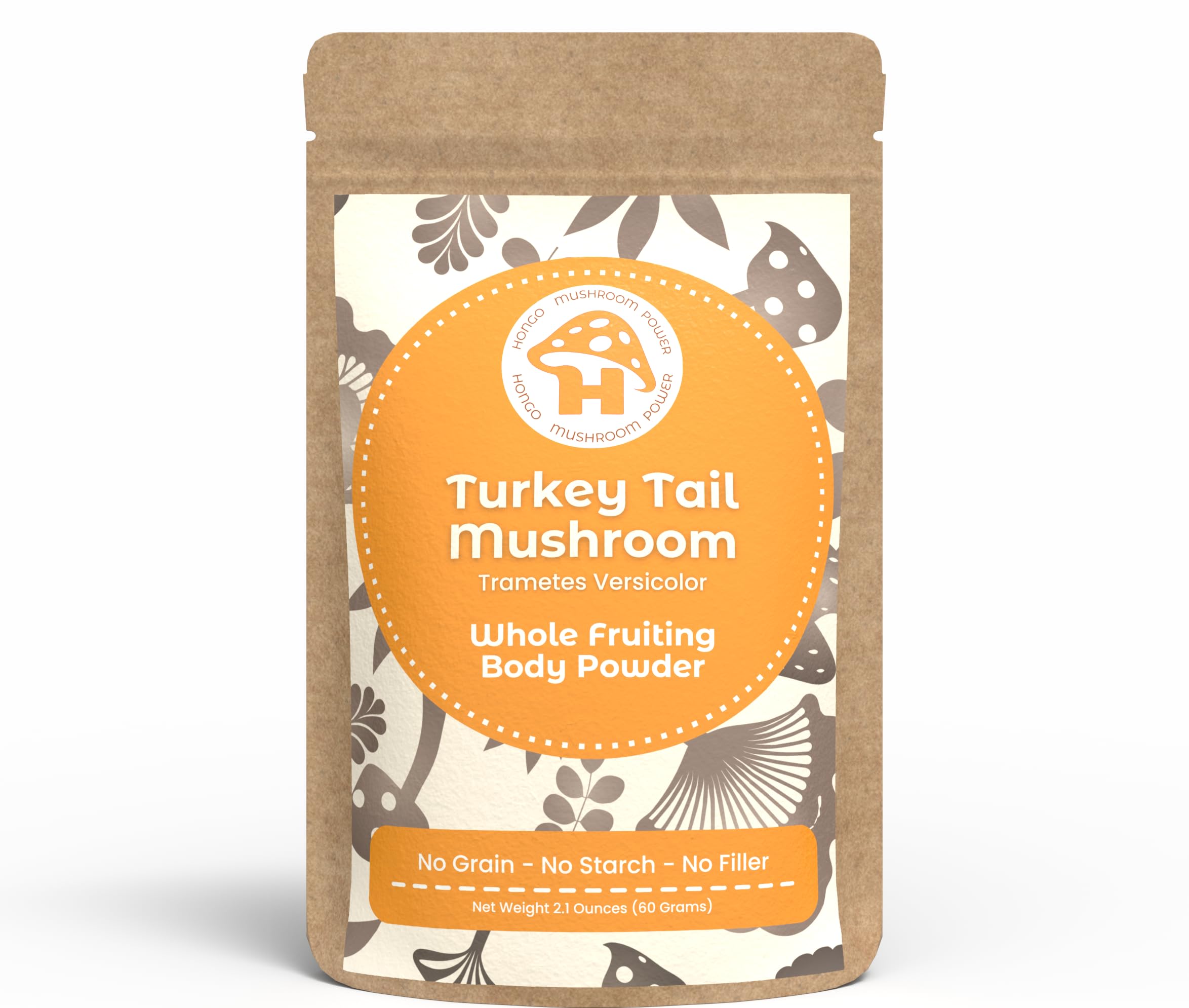 pure turkey tail mushroom powder