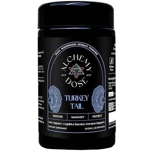 pure Turkey Tail mushrooms for gut health