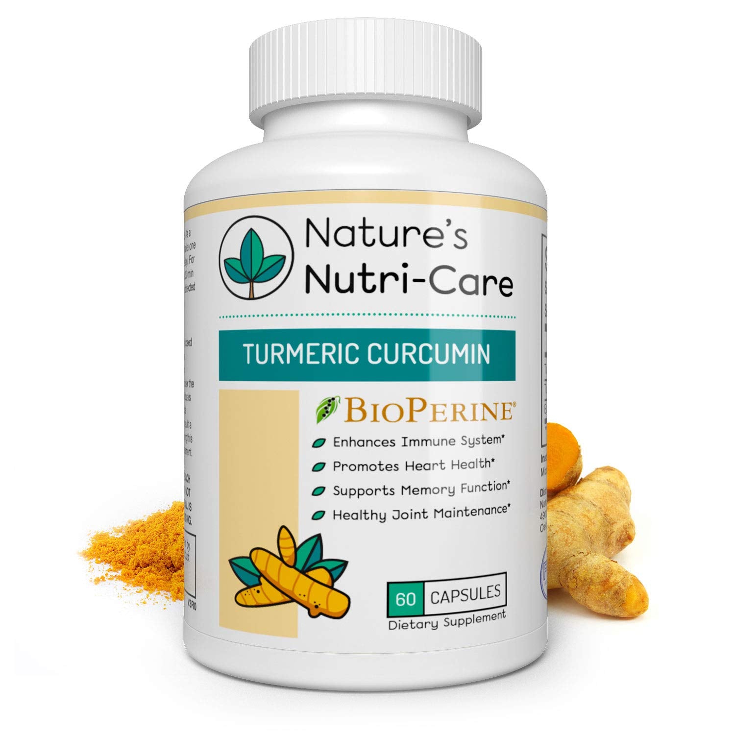 pure turmeric capsules for wellness