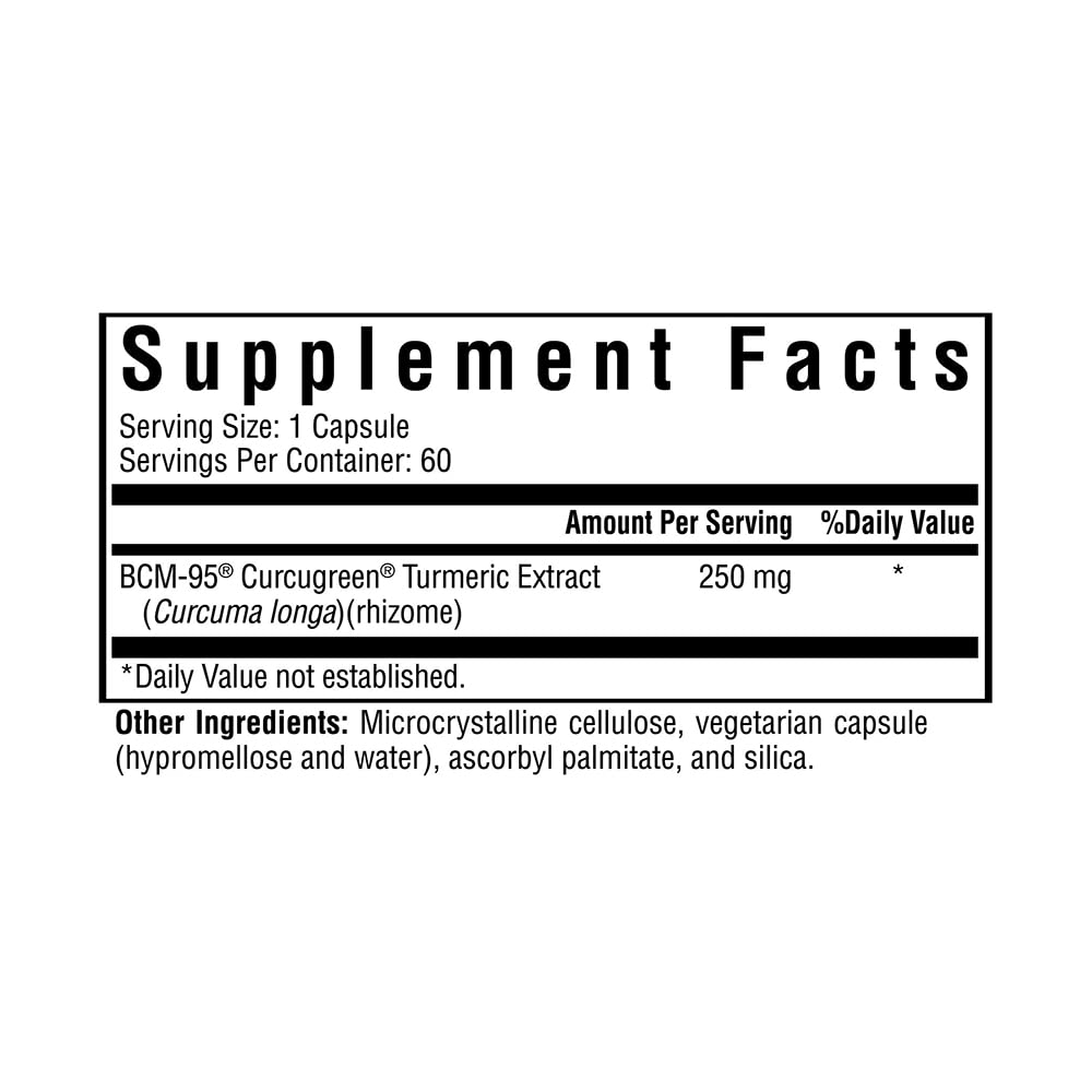 pure turmeric curcumin 95 capsules