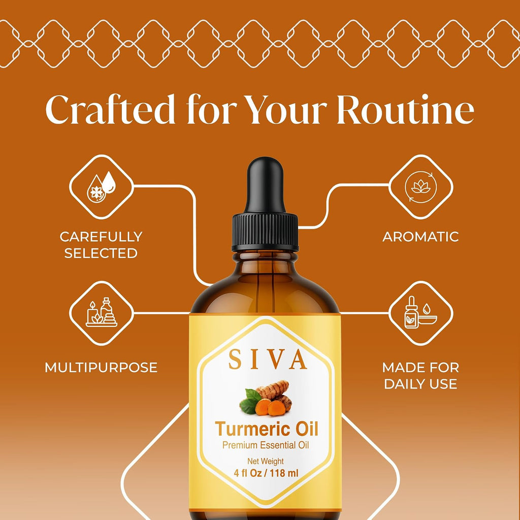 pure turmeric essential oil for wellness