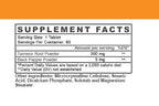 pure turmeric with black pepper tablets