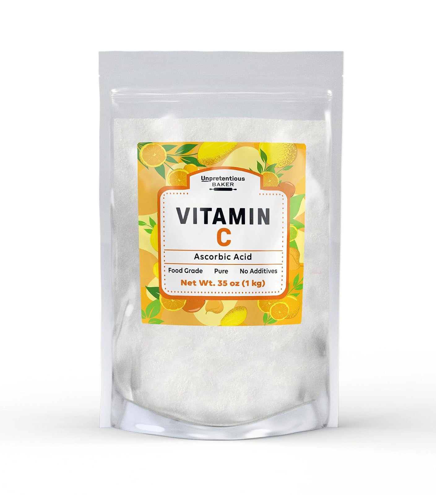 pure unpretentious vitamin c powder