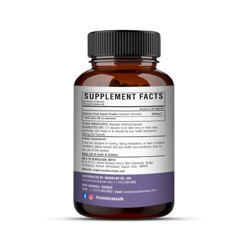 pure valerian herbal capsules