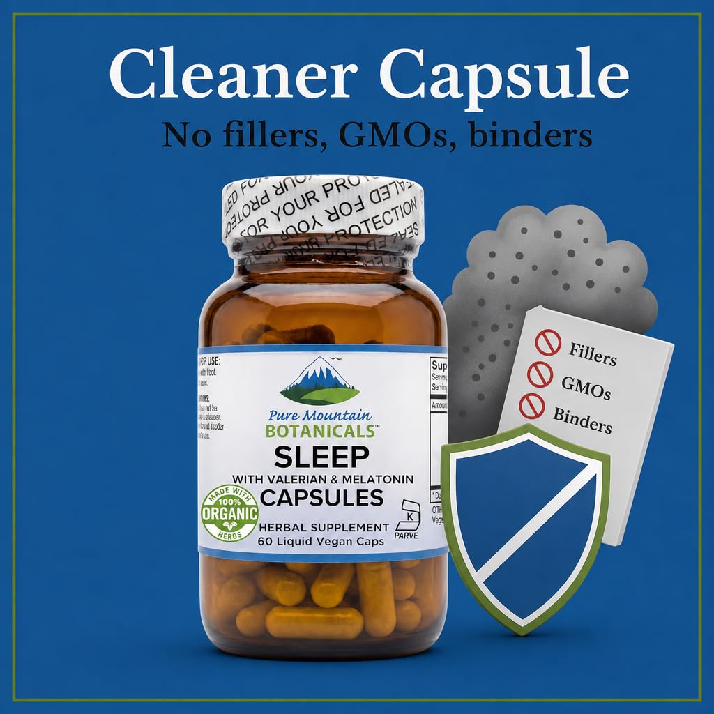 pure valerian root for restful sleep