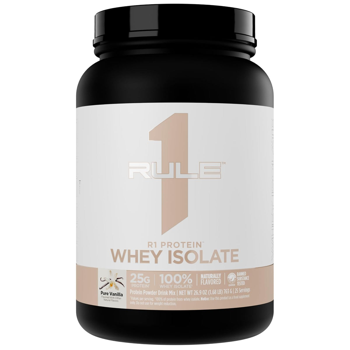 pure vanilla whey protein powder