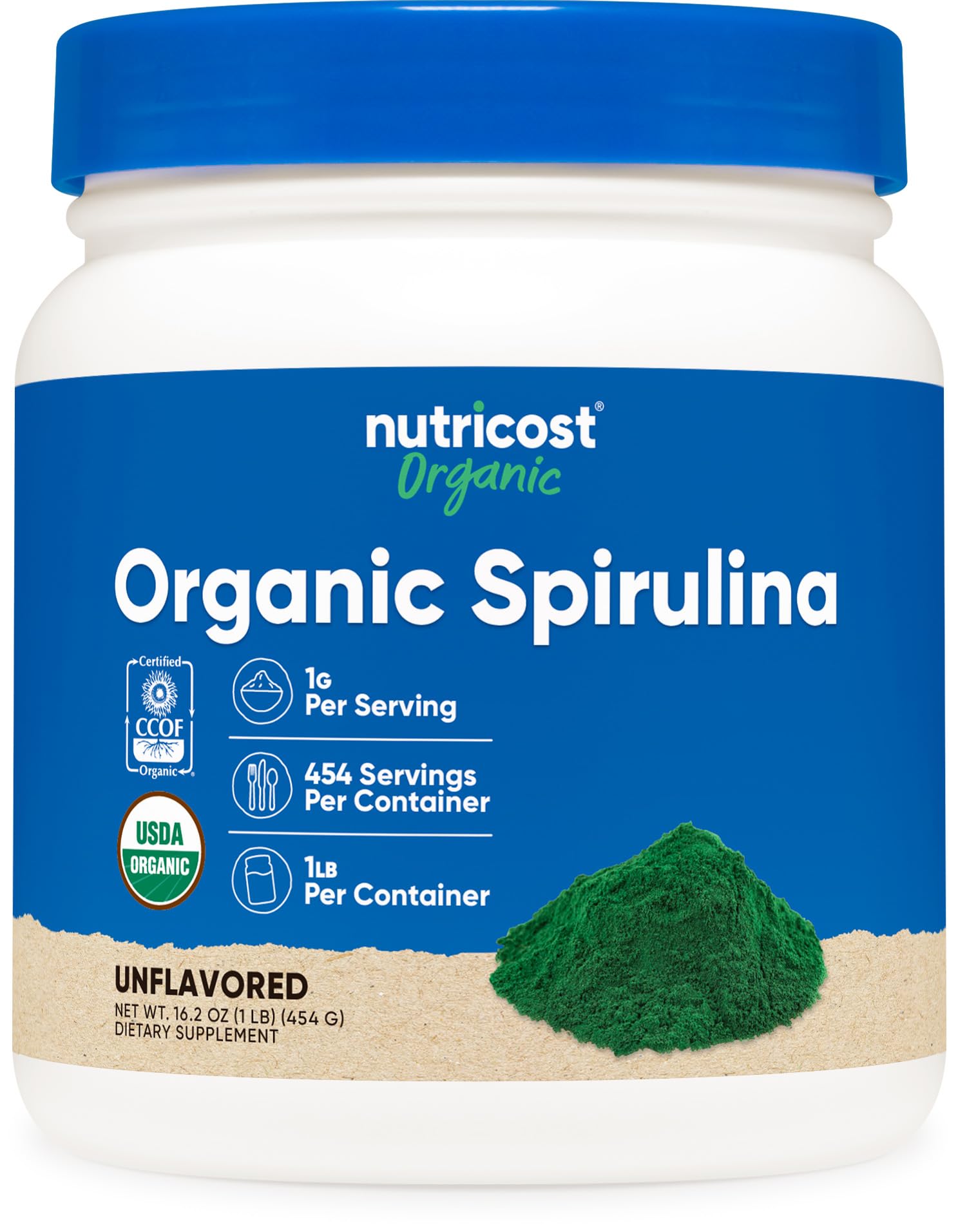 pure vegan spirulina superfood for health