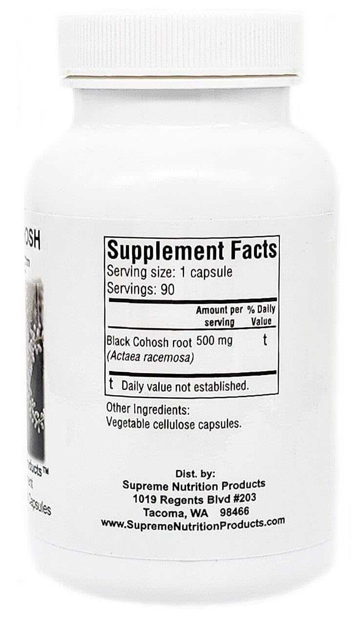 pure vegetarian black cohosh capsules