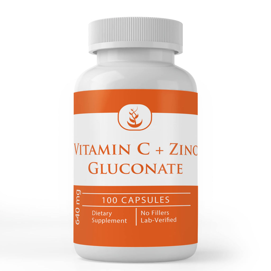 pure vitamin C and zinc supplement