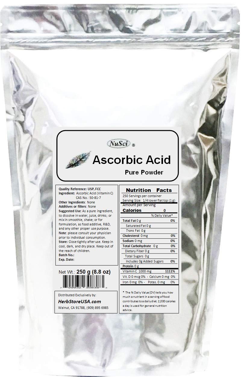 pure vitamin C powder for health