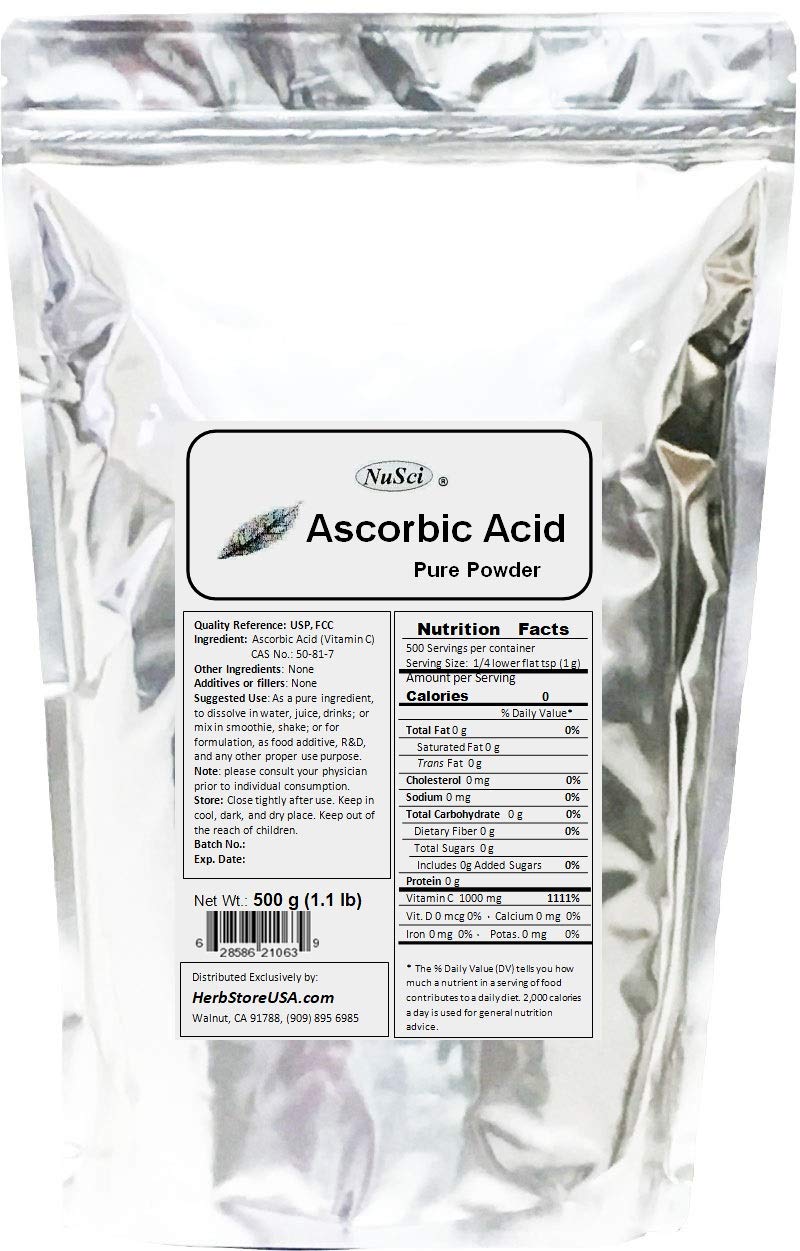 pure vitamin C powder for health