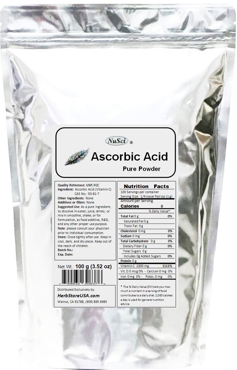 pure vitamin C powder for skin