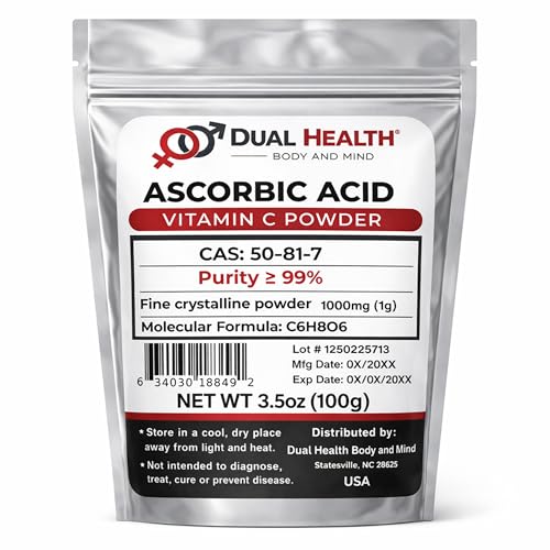 pure vitamin c powder supplement