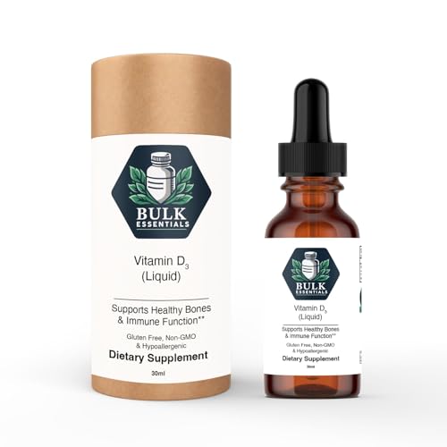 Pure Vitamin D3 liquid drops