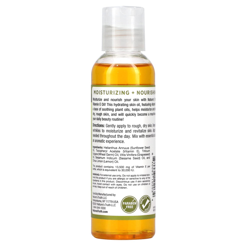pure vitamin e oil for moisturizing