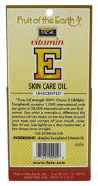 pure vitamin e oil for skin