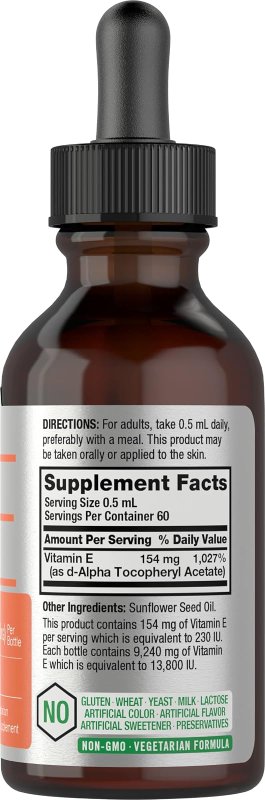pure Vitamin E oil for skin