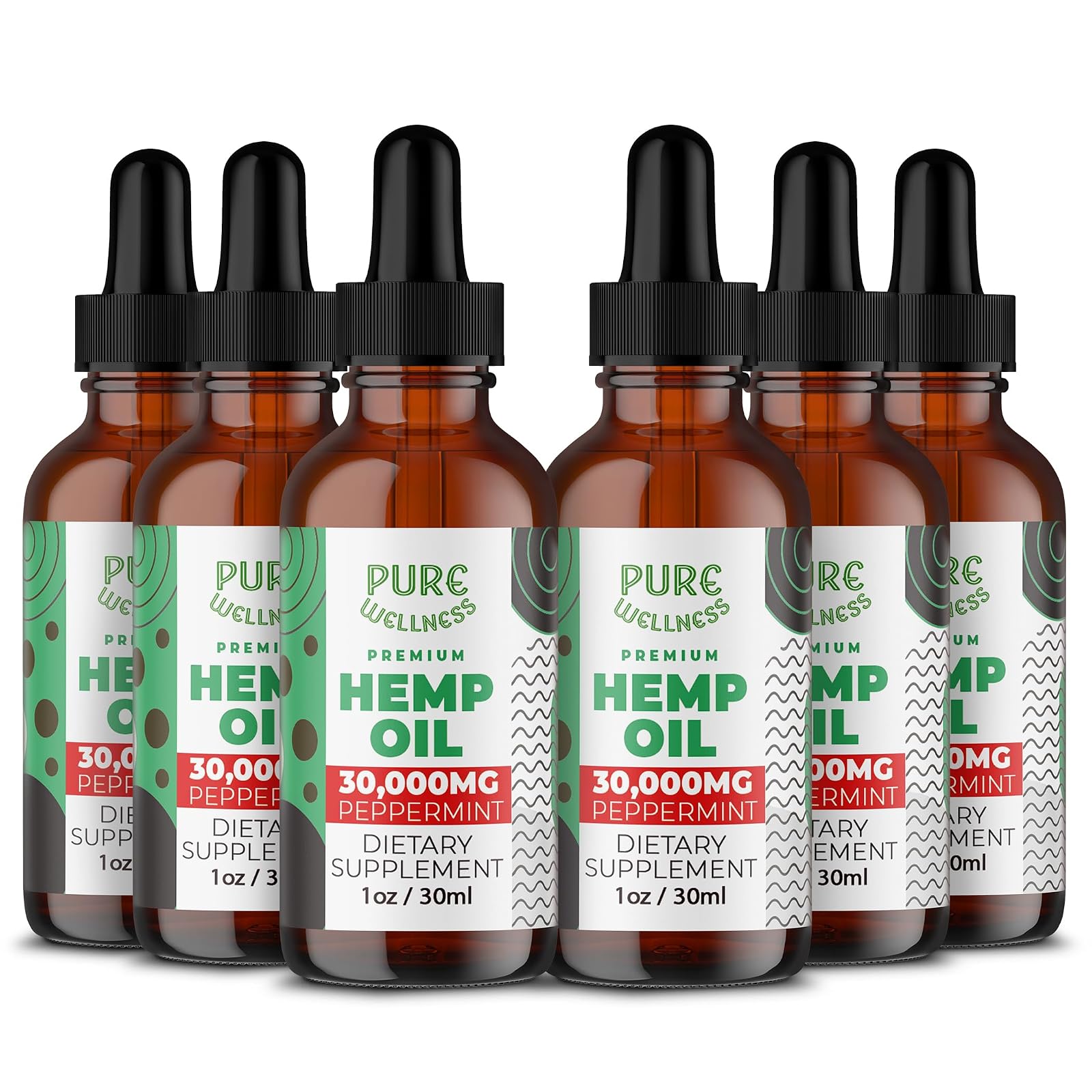 Pure Wellness organic hemp seed oil