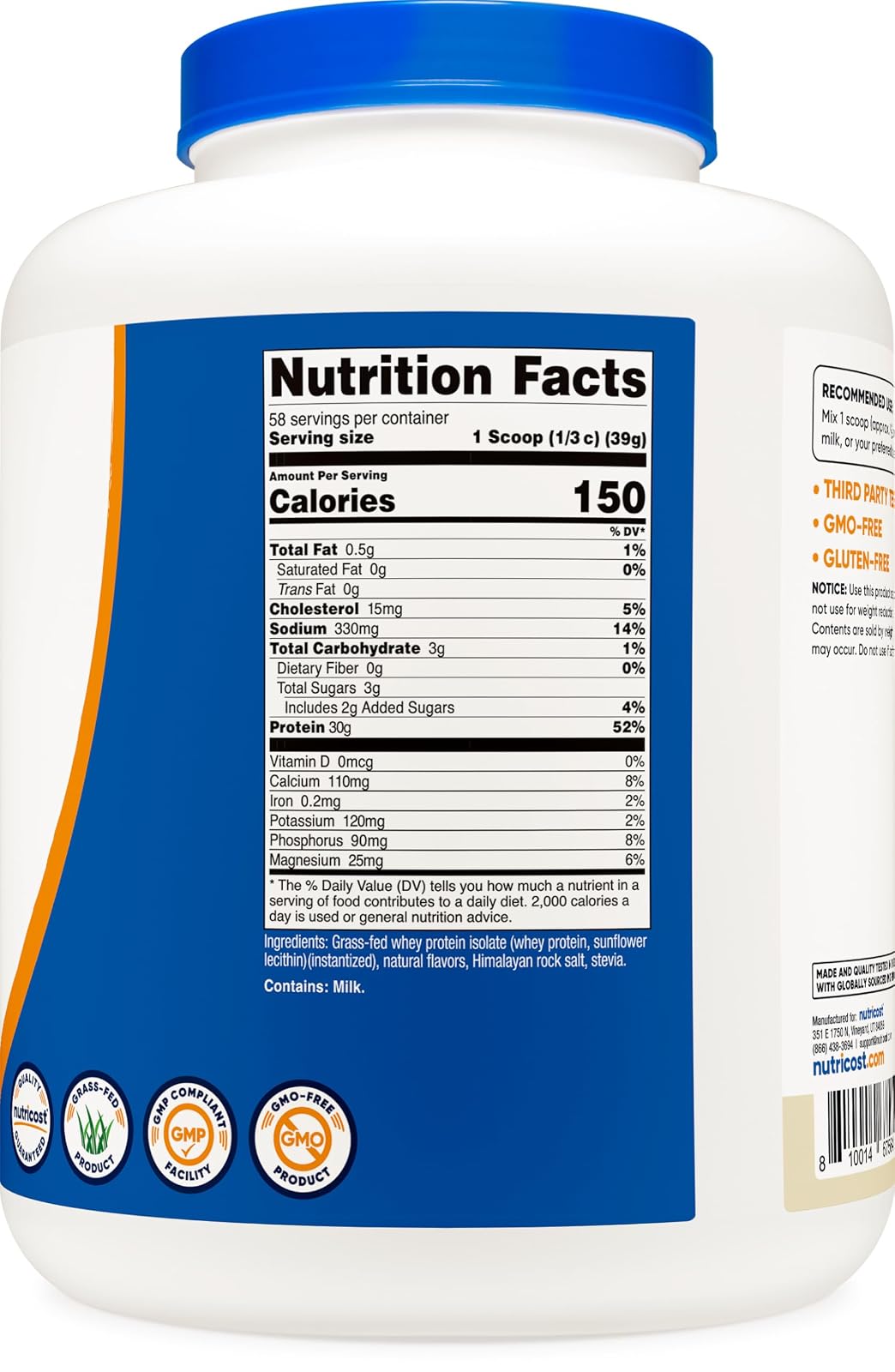 pure whey protein for muscle recovery