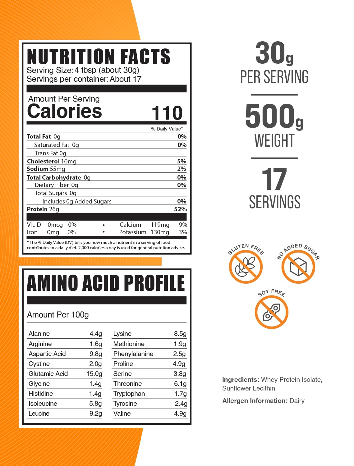 pure whey protein for muscle recovery