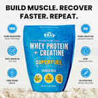 pure whey protein isolate for muscle