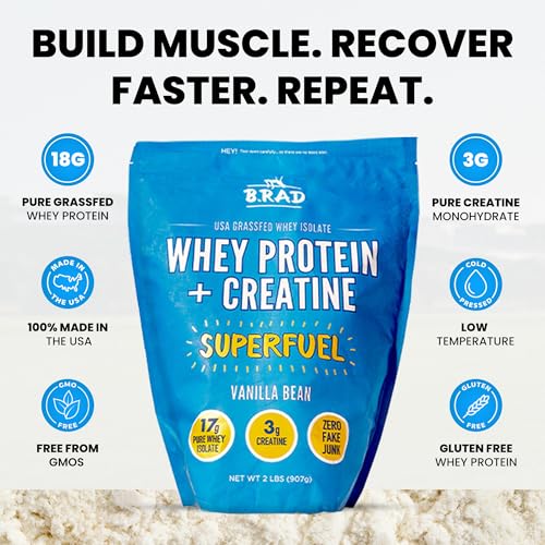 pure whey protein isolate for muscle