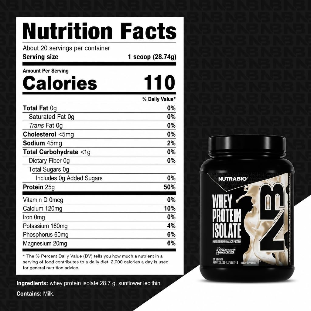 pure whey protein isolate supplement