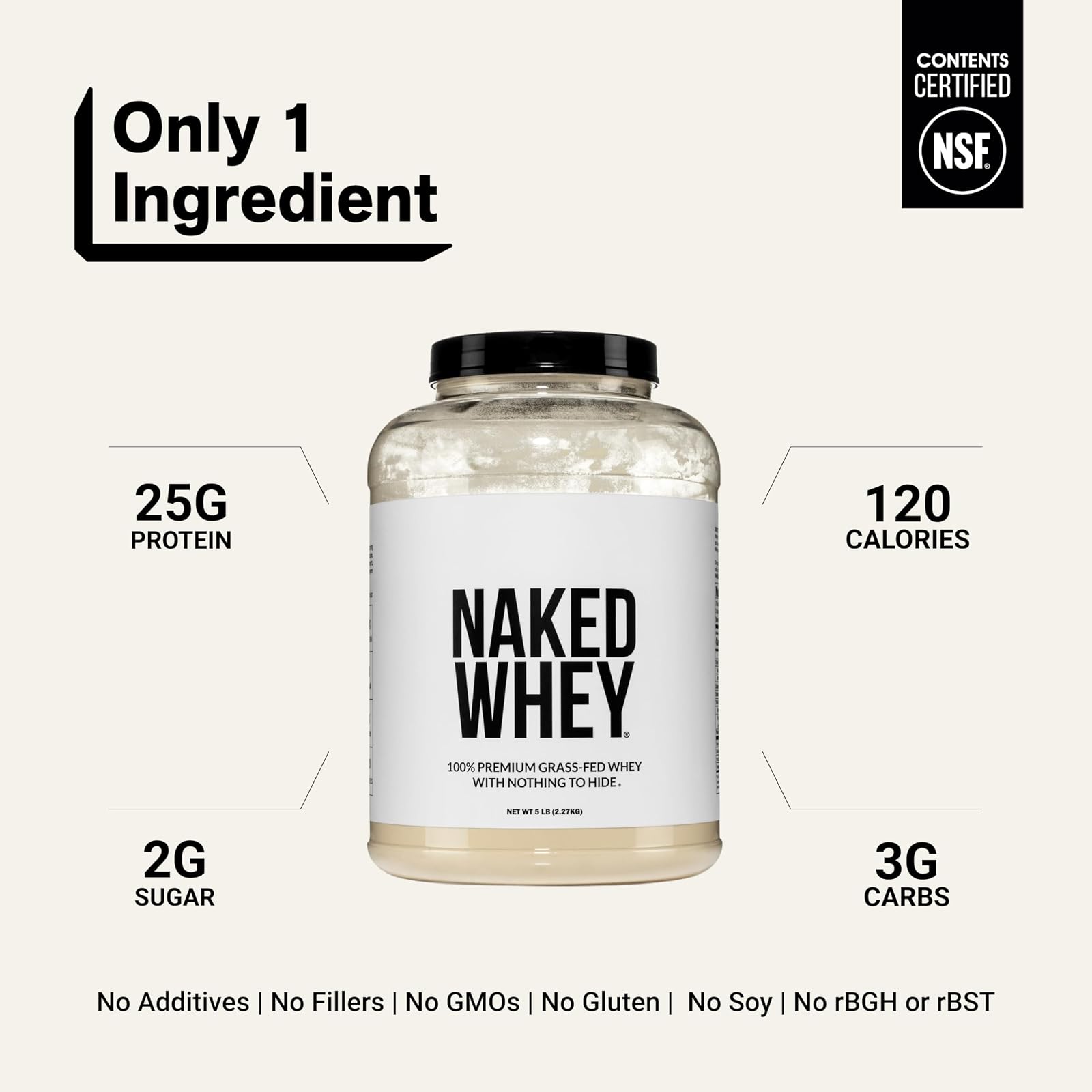 pure whey protein without additives