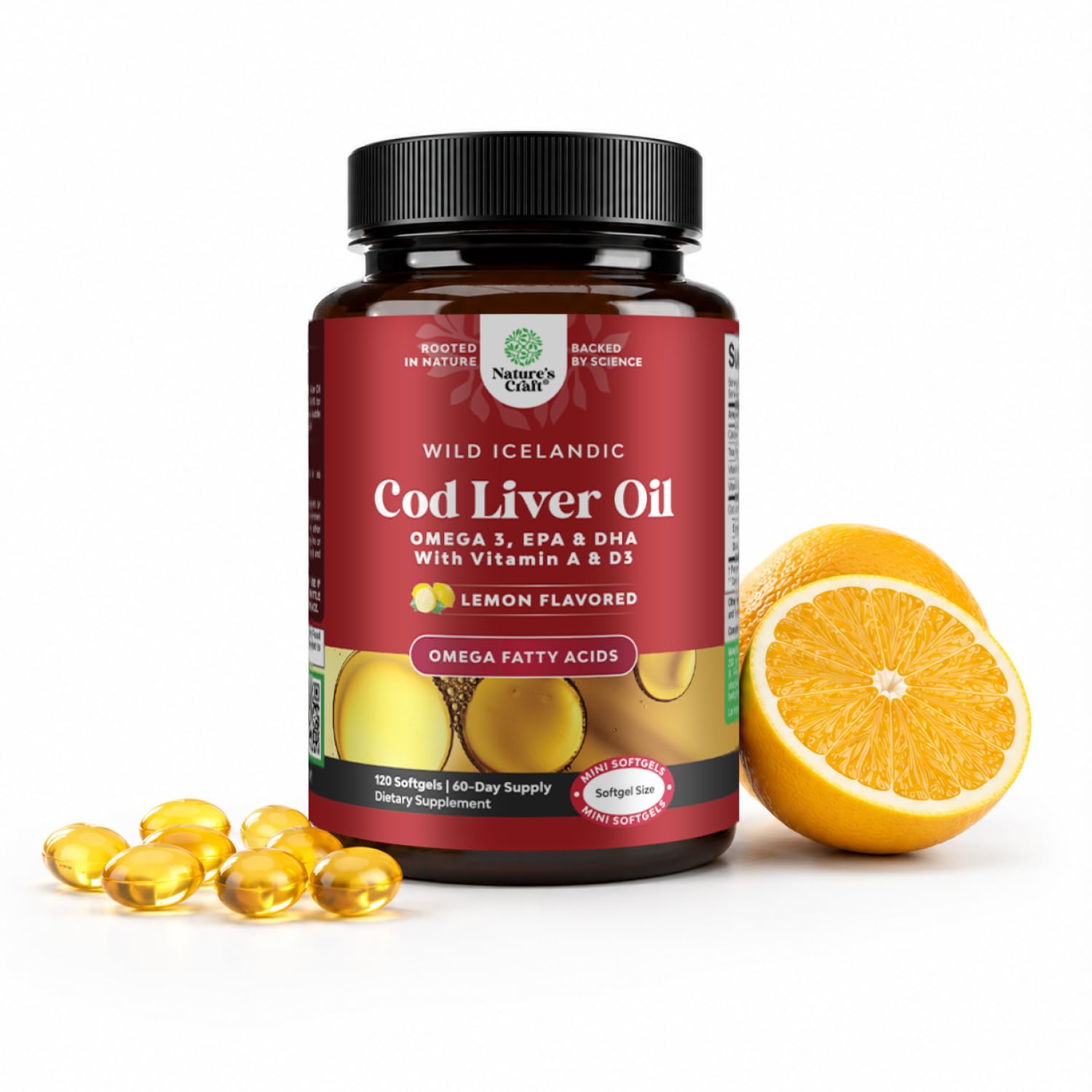 pure wild icelandic cod liver oil