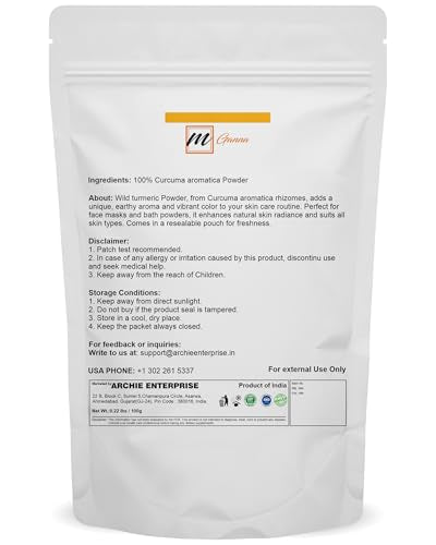 pure wild turmeric for healthy skin