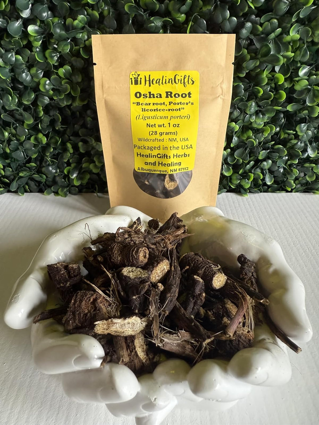 Pure Wildcrafted OSHA root herbal tea