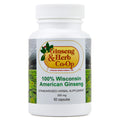 pure Wisconsin ginseng capsules