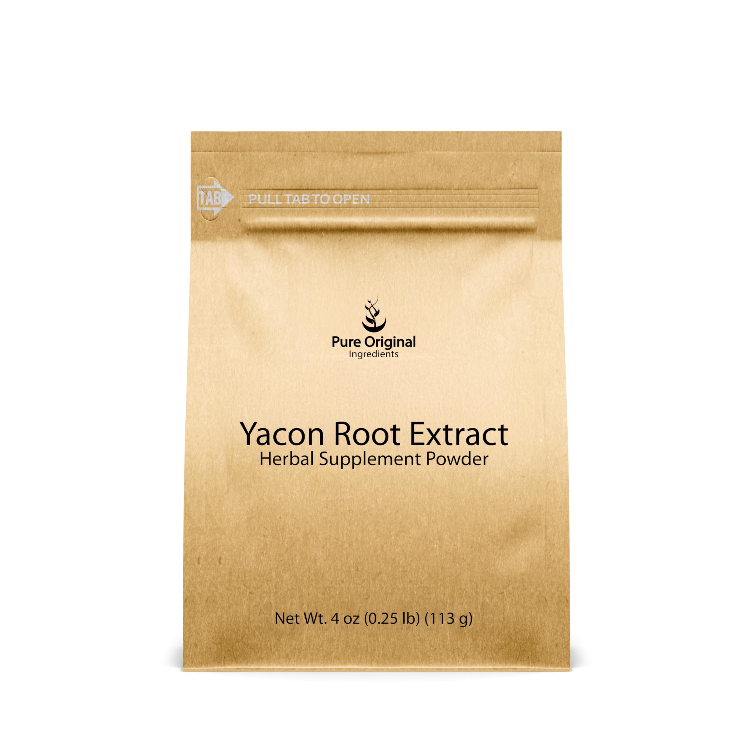 pure yacon root extract powder