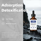 Pure zeolite drops for enhanced absorption