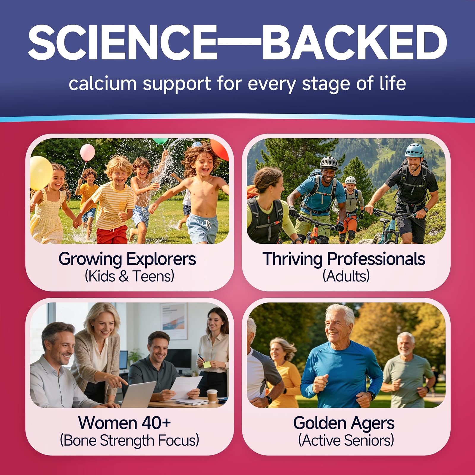 PureBalm Calcium gummies for enhanced absorption